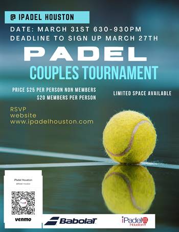 Padel Tournament couples